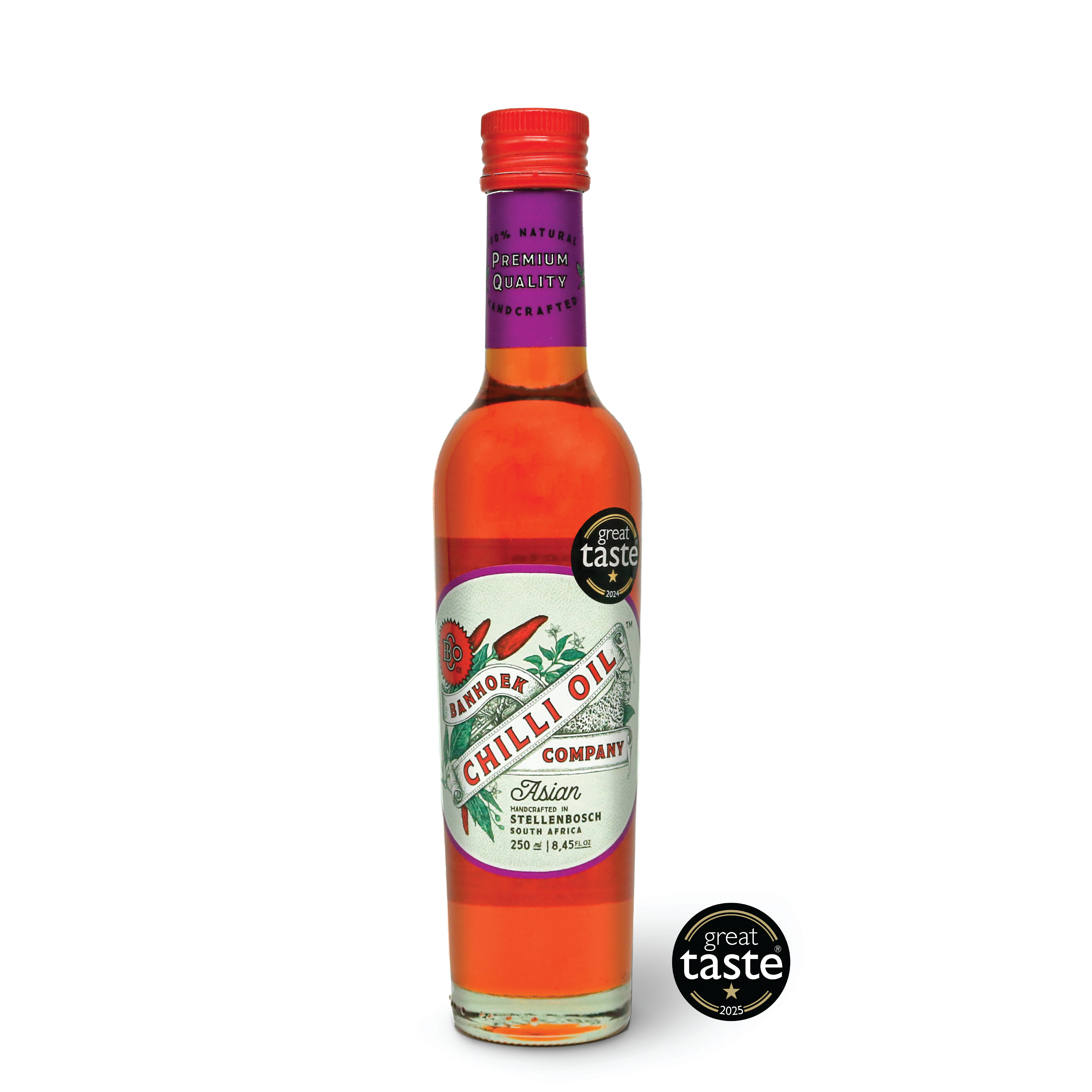 Banhoek Chilli Oil Asian 250ml – Banhoek Chilli Oil Co.